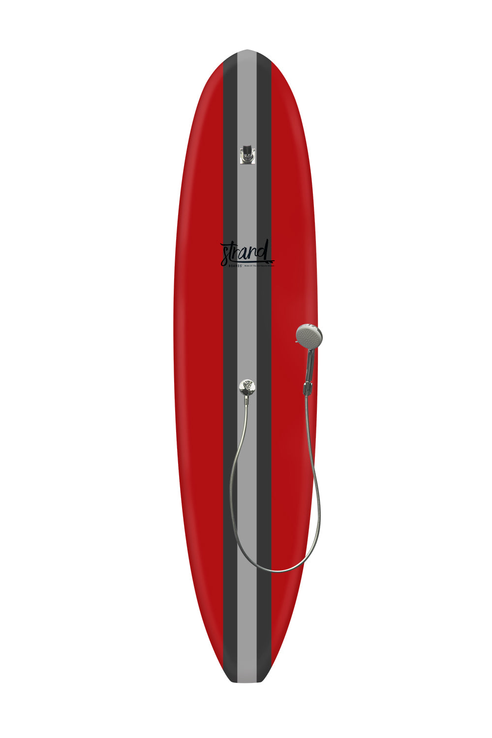 Laguna ‣ Red Surfboard – Strand Boards® Outdoor Showers